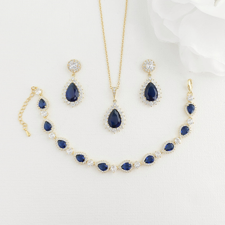 Bridal Jewelry Sets | Shop Matching Earrings, Necklace, Bracelet Sets ...
