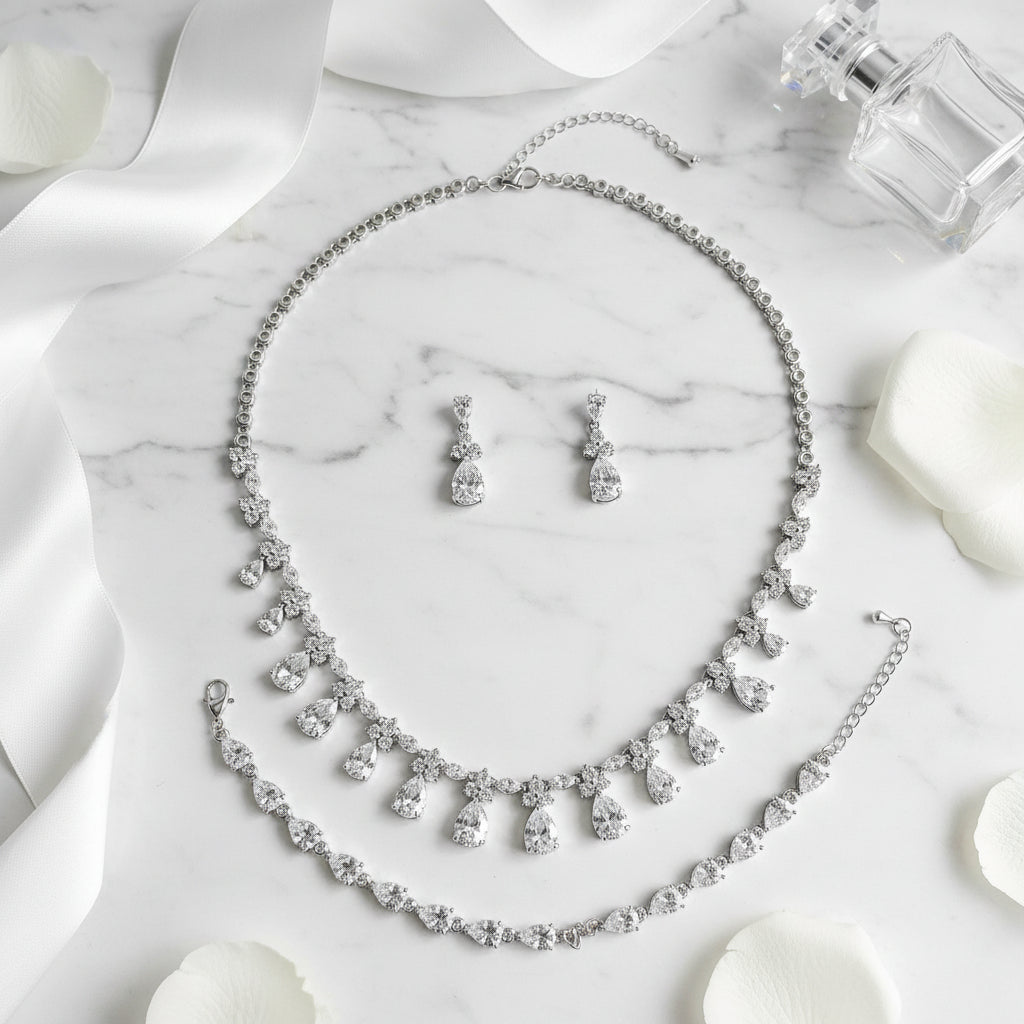 Bridal Jewelry Sets | Shop Matching Earrings, Necklace, Bracelet Sets ...