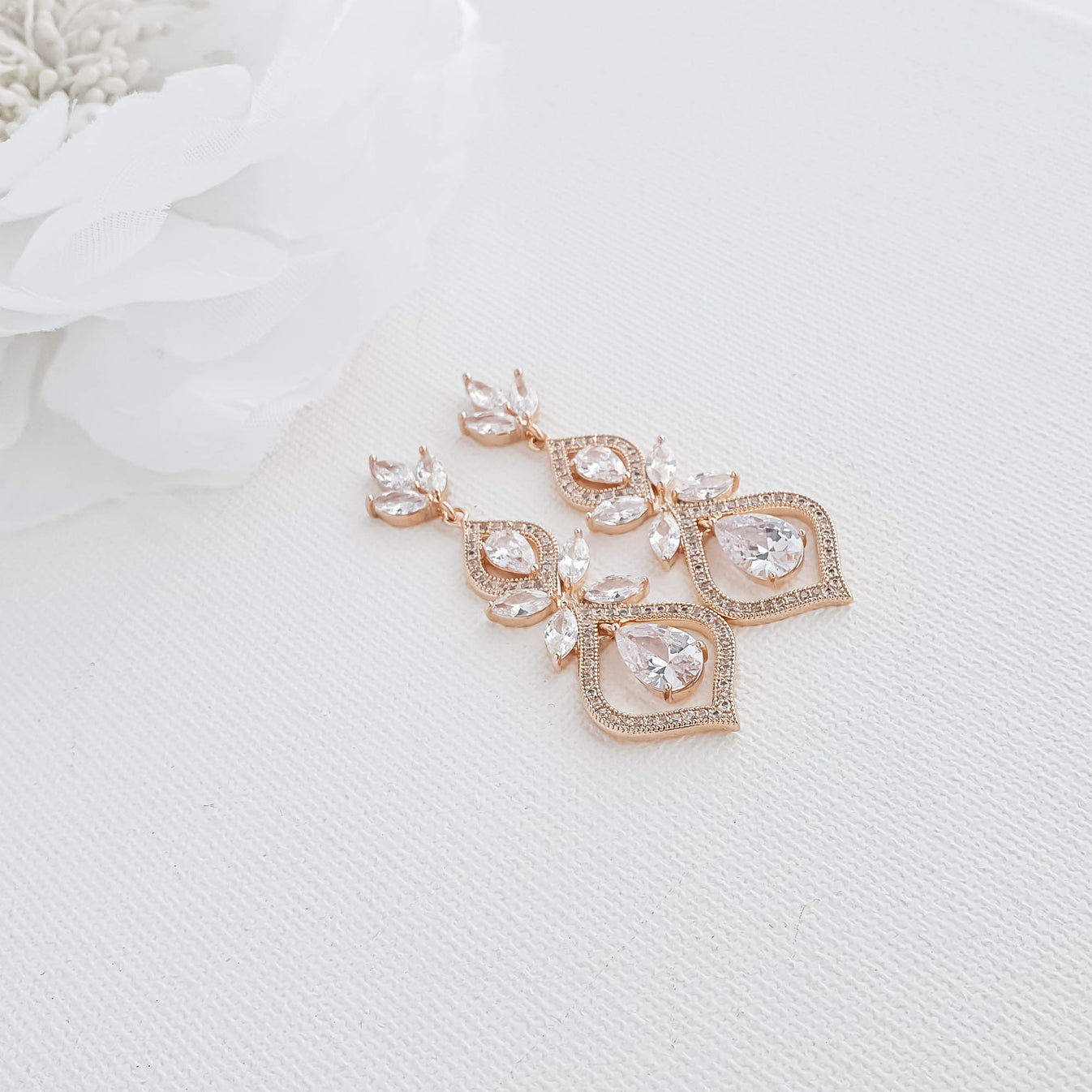 Designer Gold Wedding Earrings for Brides, Prom, Events, occasion ...