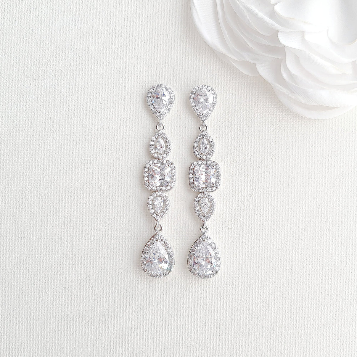3 Piece Back Jewelry Set for Open or Backless Wedding & Formal Dresses ...